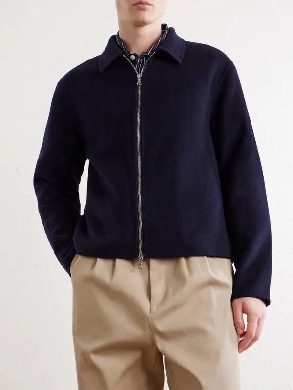 Officine Générale Mazir" Wool Bomber Jacket