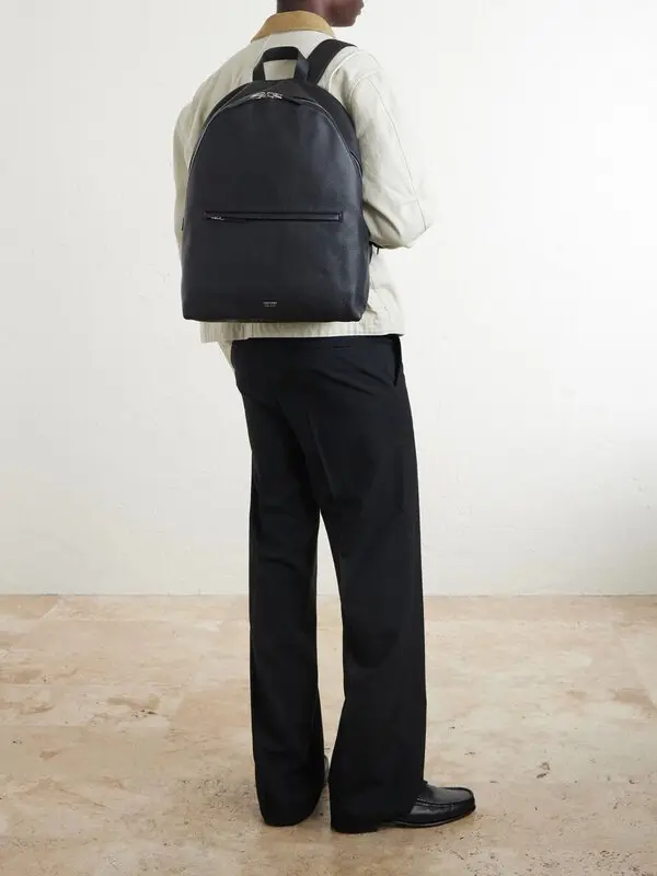 TOM FORD Full-grain Leather Backpack