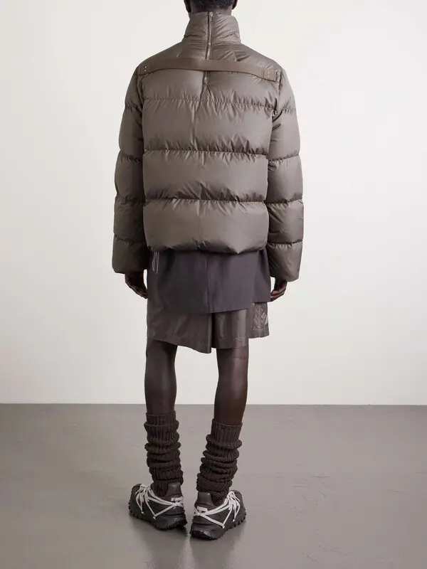 Rick Owens Moncler Quilted Shell Down Jacket