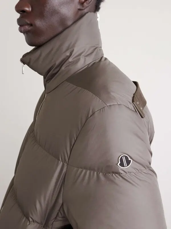 Rick Owens Moncler Quilted Shell Down Jacket