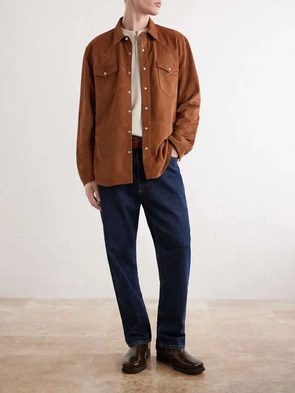 Officine Générale Mashall Suede Jacket