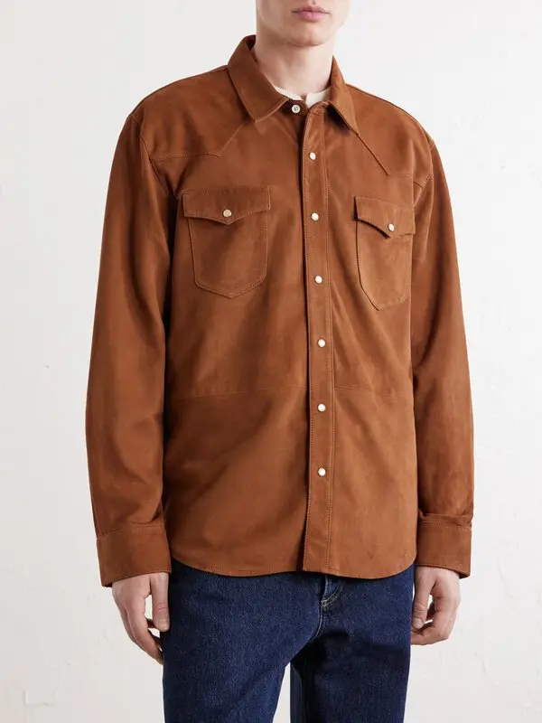 Officine Générale Marshall Suede Jacket
