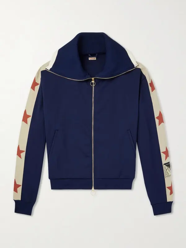 Kapital Zip-up Sweatshirt - Blue