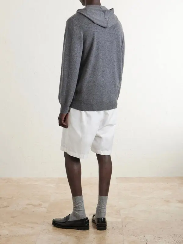 N.peal Organic Cashmere Zip-up Hoodie