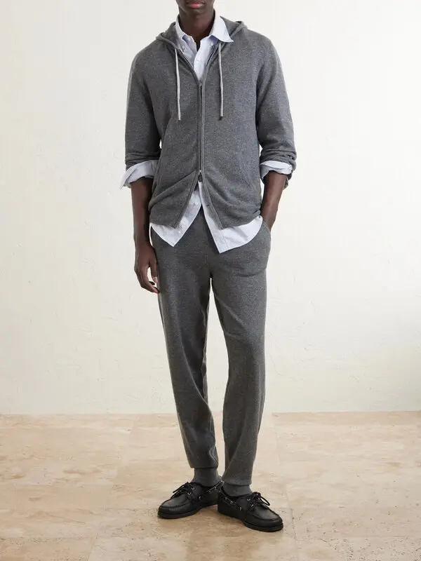 N.peal Organic Cashmere Zip-up Hoodie