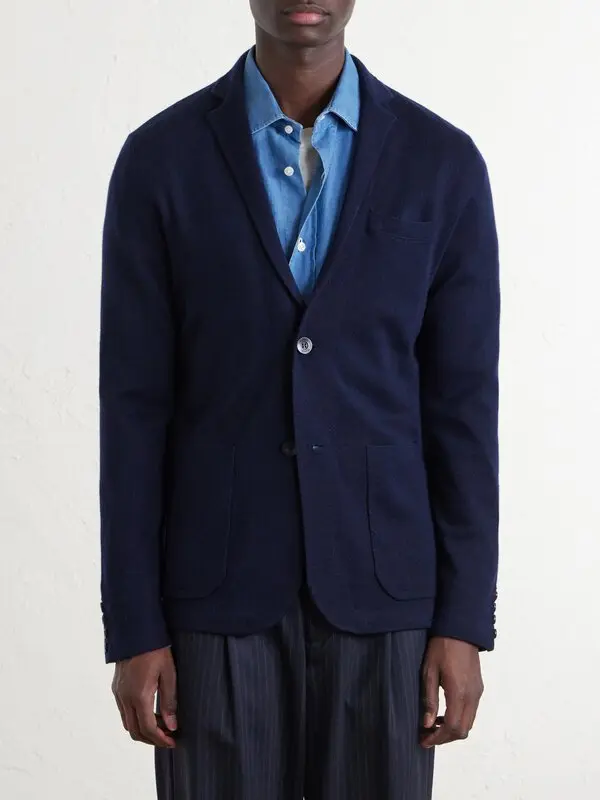 N.peal Cashmere And Silk-blend Shawl Collar Cardigan