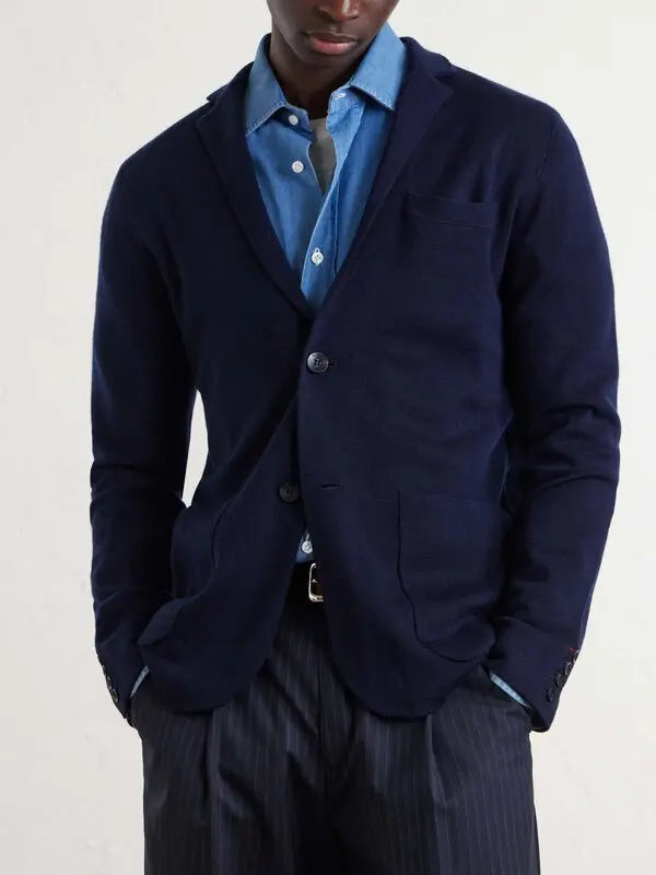 N.peal Cashmere And Silk-blend Cardigan