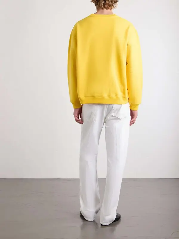 Celine Rimbaud Printed Cotton-jersey Sweatshirt
