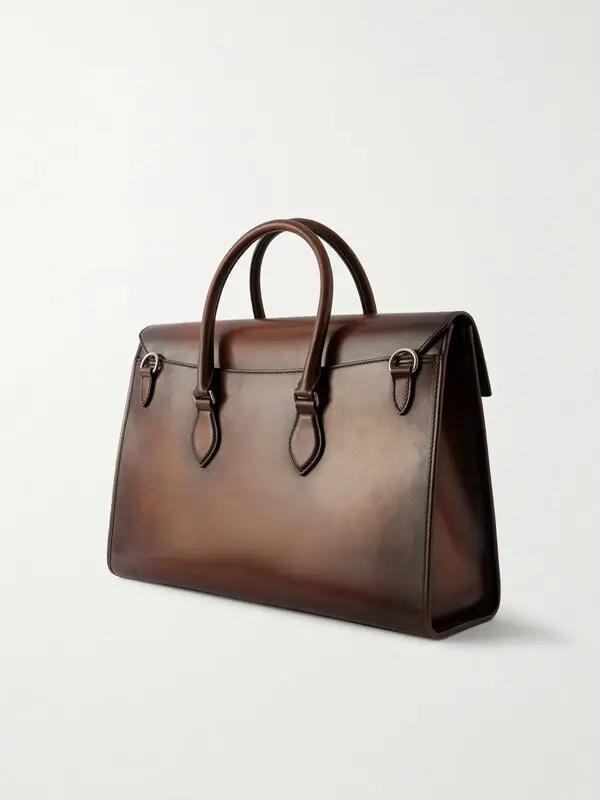 Berluti Venezia Leather Briefcase