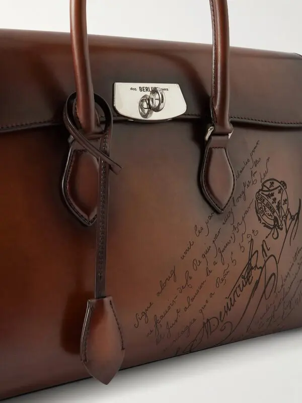 Berluti Venezia Leather Briefcase
