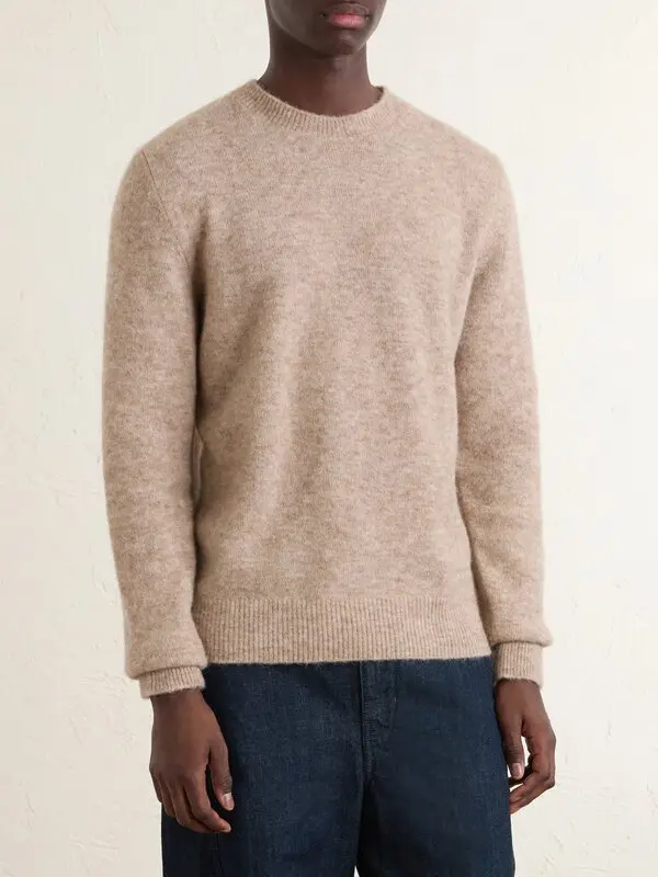 Barena Venezia Alpaca-blend Crew Neck Sweater