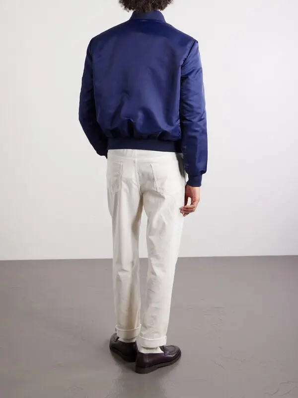 Brunello Cucinelli Padded Shell Bomber Jacket