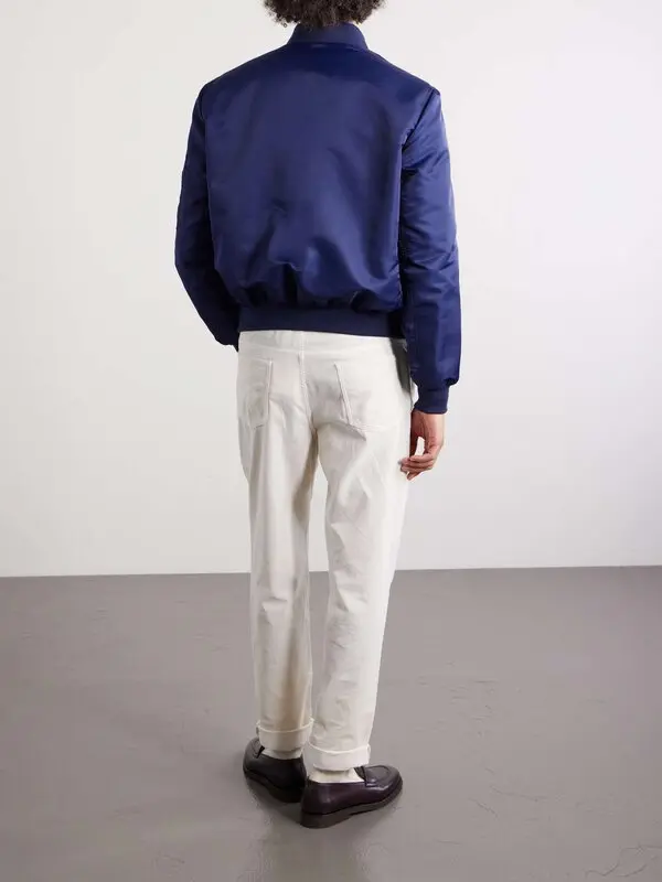 Brunello Cucinelli Padded Shell Bomber Jacket