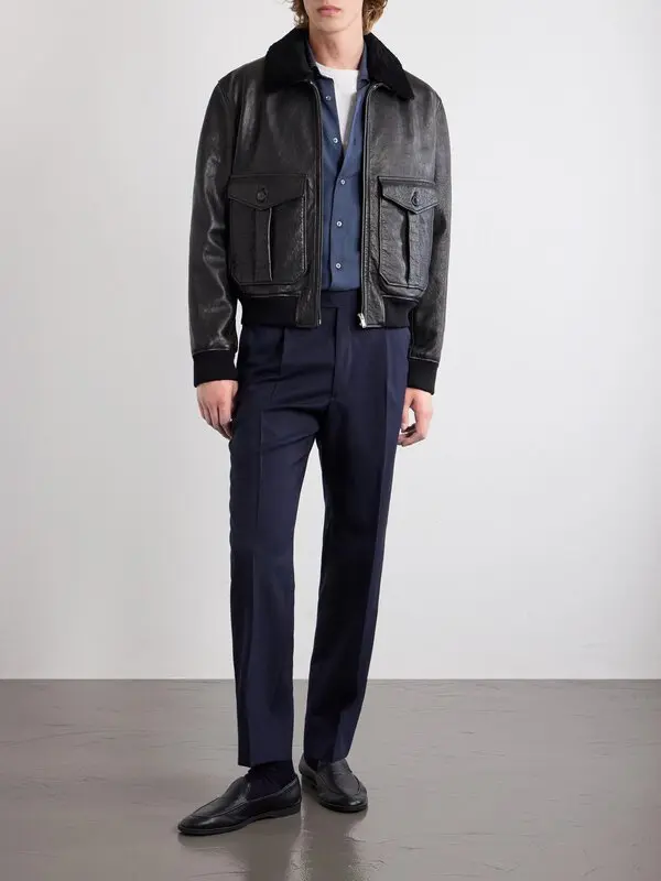 Caruso Cotton And Cashmere-blend Shirt