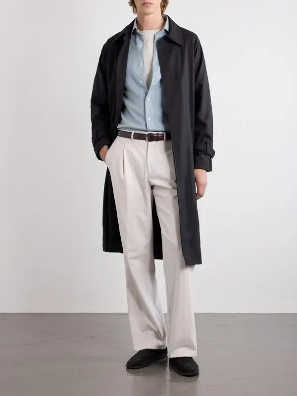 Caruso Cotton And Cashmere-blend Shirt