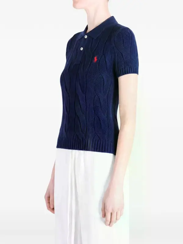 Polo Ralph Lauren Cable Knit Polo Shirt