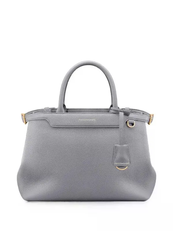MAISON DE SABRE Palais Leather Tote Bag - Grey