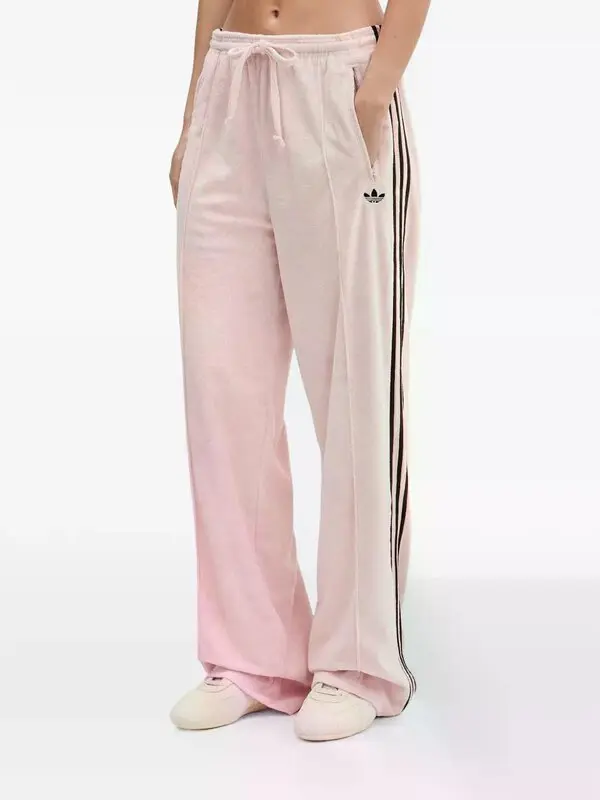 Adidas Firebird Wide-leg Track Pants - Pink
