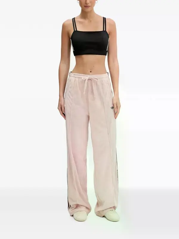 Adidas Firebird Wide-leg Track Pants - Pink