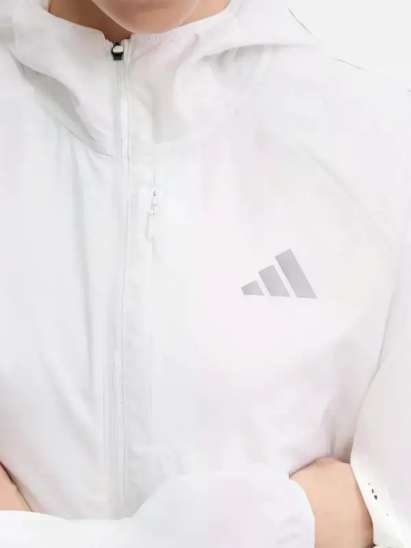 Adidas Hooded Logo-print Jacket