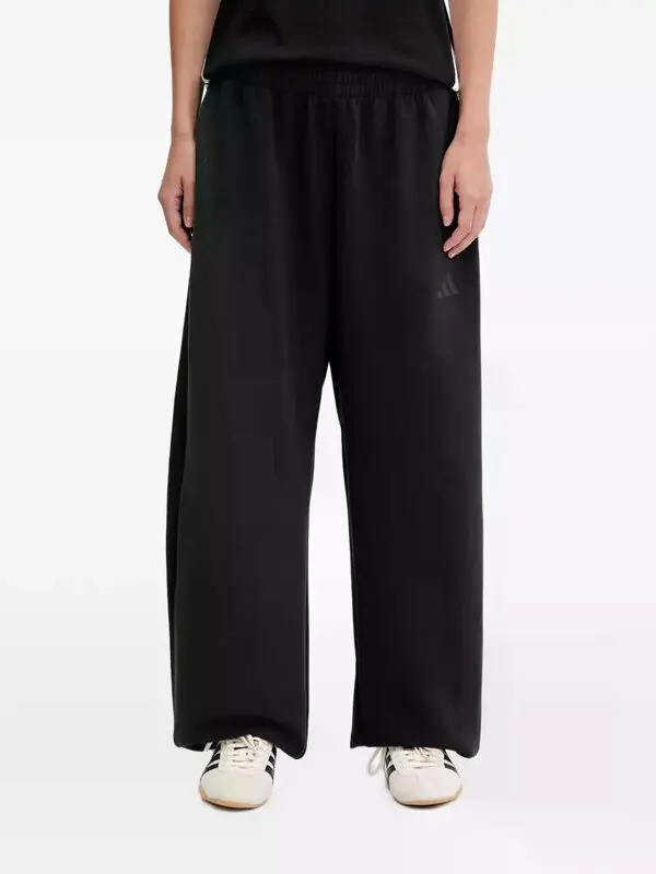 Adidas Soft Lux Wide-leg Track Pants