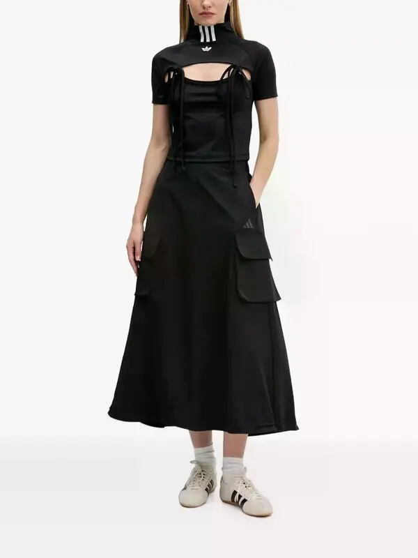 Adidas City Tech Logo Print Cargo Skirt