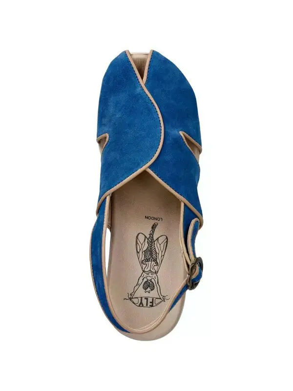 Fly London Buckle-fastening Slingback Sandals