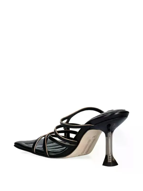 MIISTA Strappy Square-toe Sandals