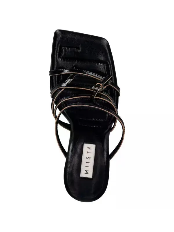 MIISTA Strappy Square-toe Sandals