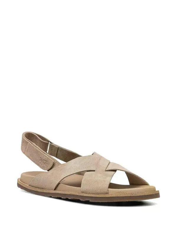 Fly London Crossover Strap Sandals