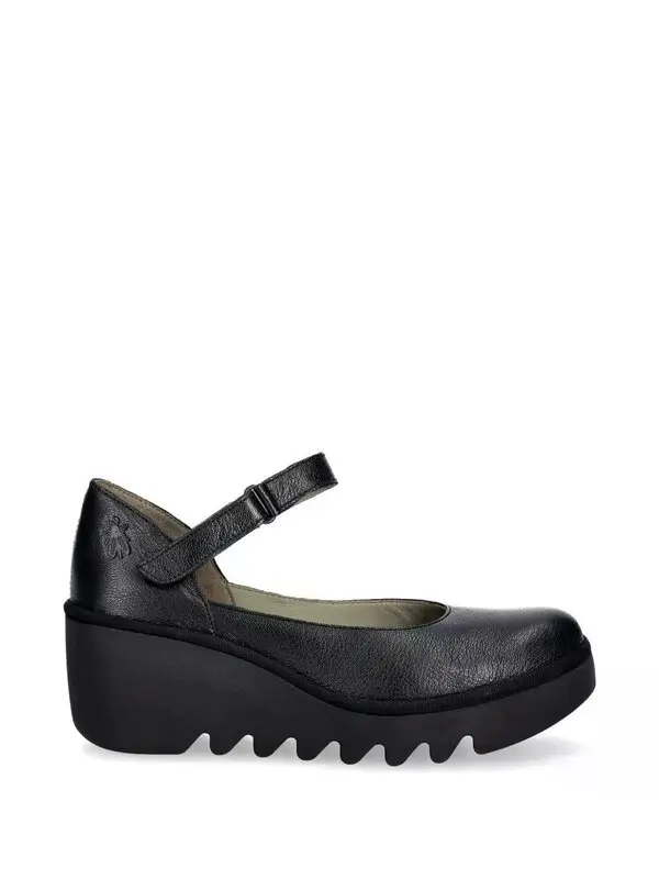 Fly London Wedge Heel Touch-strap Pumps