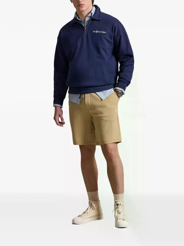 Polo Ralph Lauren Khaki Jersey Drawstring Shorts