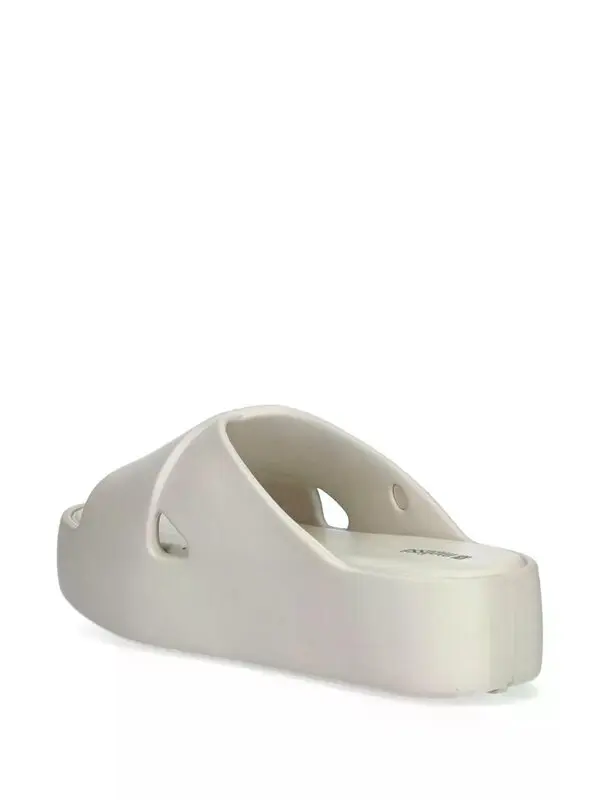 Melissa Crossover Platform Slides - Neutrals