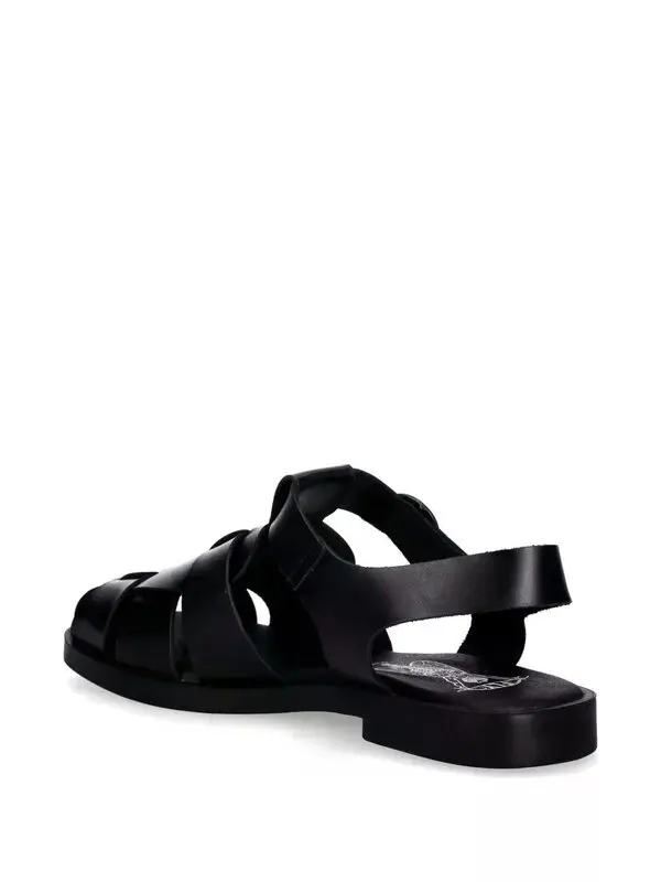 Fly London Interwoven Leather Sandals