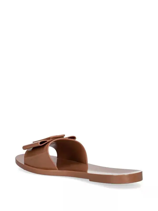 Melissa Bow Detail Buckle Slides