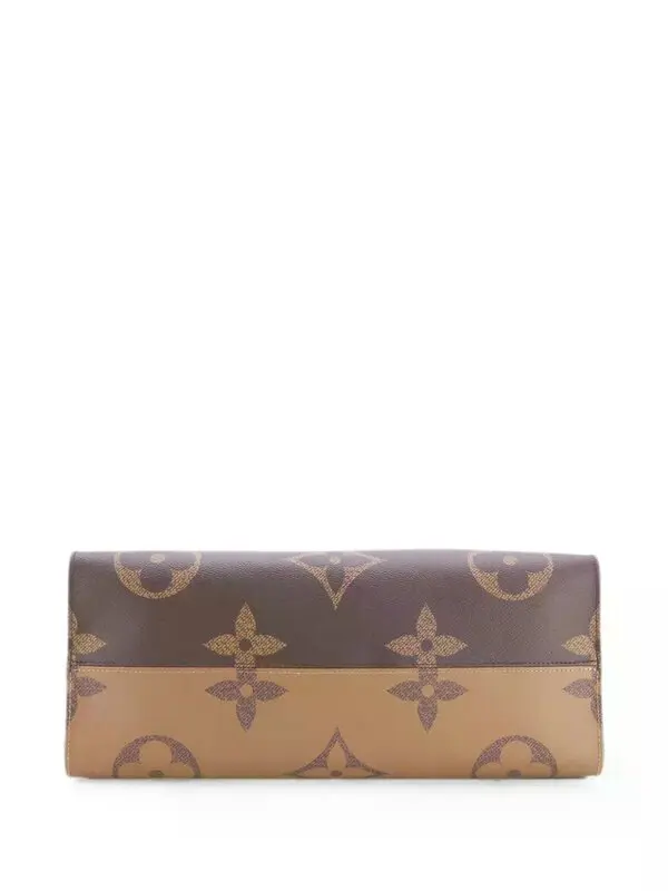 LOUIS VUITTON Giant Monogram Reverse Onthego Gm Tote Bag - Brown