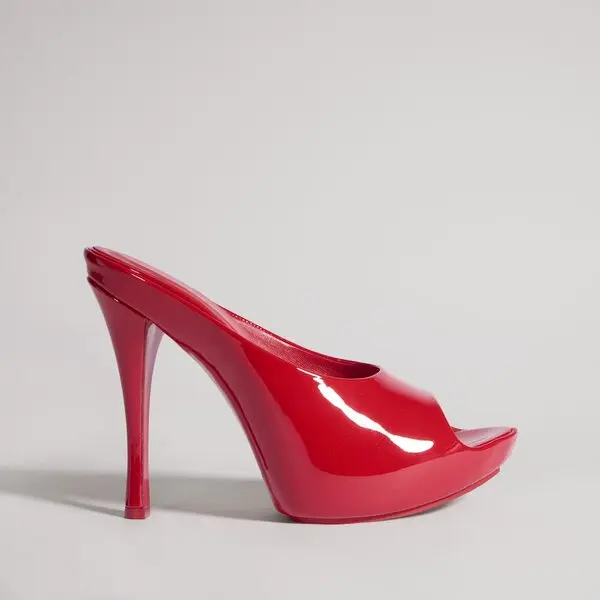Gucci Stiletto Platform Slide Leather