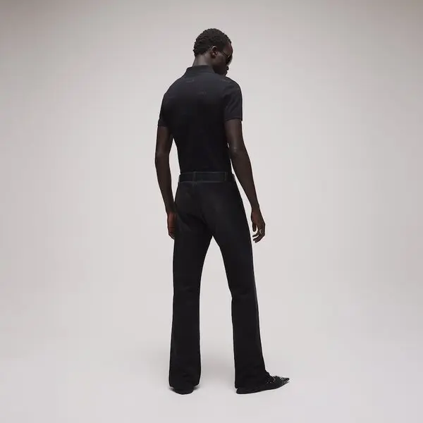 Gucci Wool Silk Jacquard Polo Shirt