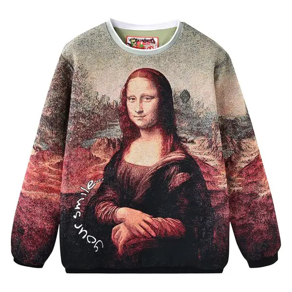 VERYRARE Mona Lisa Tapestry Jacquard Sweatshirt