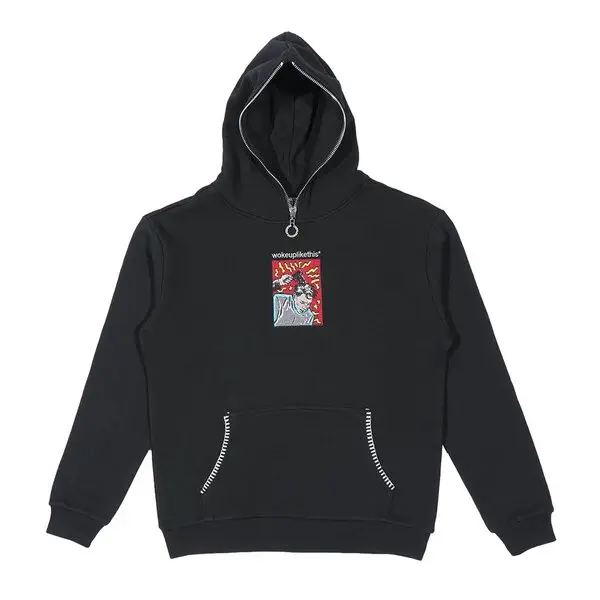 VERYRARE Pistol'd Hoodie With Embroidered Graphic