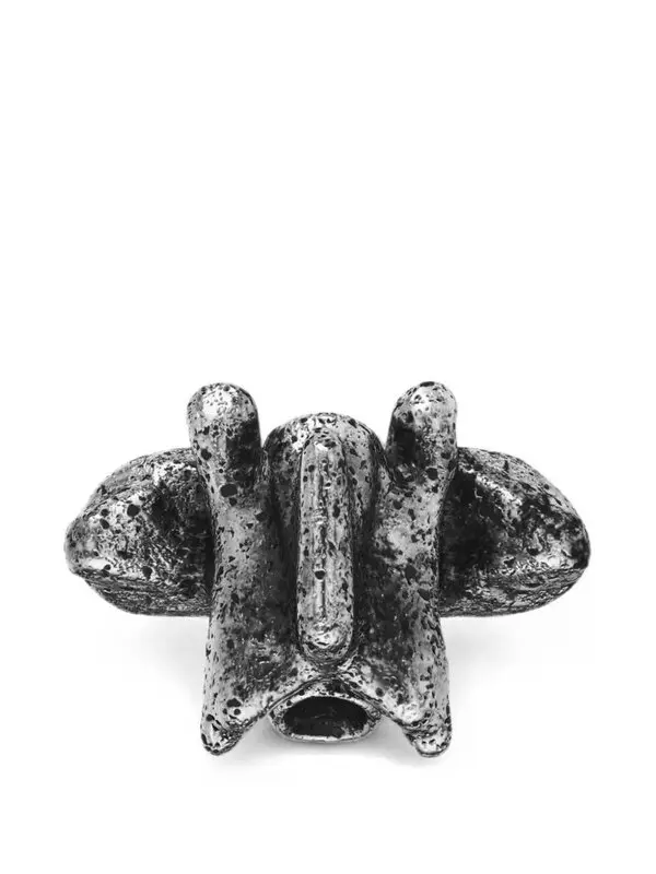 DIESEL® Silver-tone Center Focal Ring