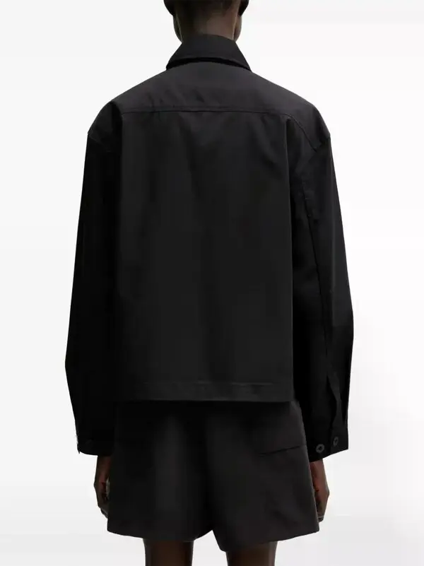 Carhartt Work In Progress Postal Zip-up Jacket - Black