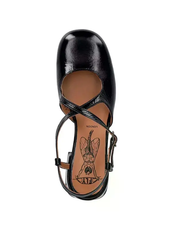 Fly London Buckle-fastening Ballet Flats