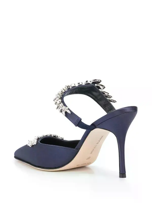 Manolo Blahnik Lurum 90mm Mules