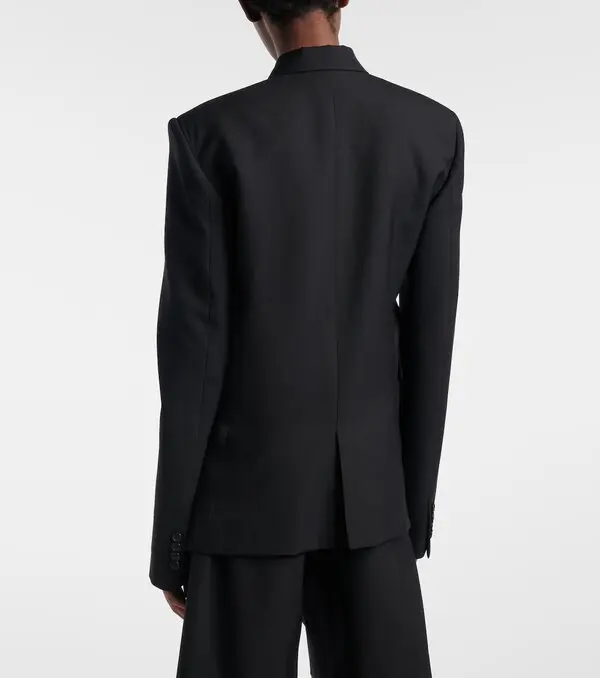 Khaite Rolo Wool And Silk Cady Blazer