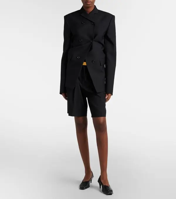 Khaite Rolo Wool And Silk Cady Blazer