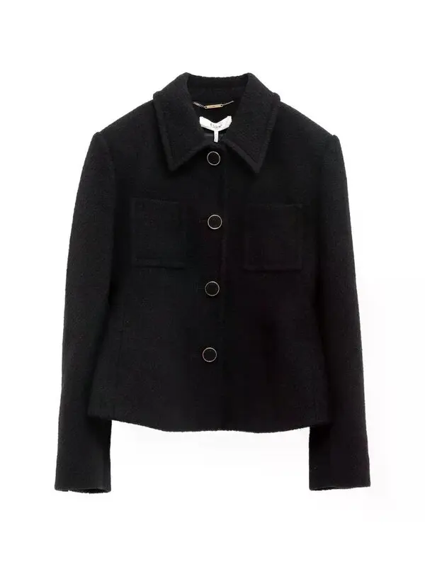 Chloé Bouclé Button-up Jacket