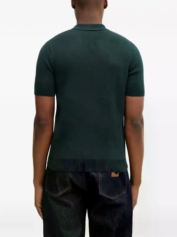 Fred Perry Half-zip Polo Shirt - Green