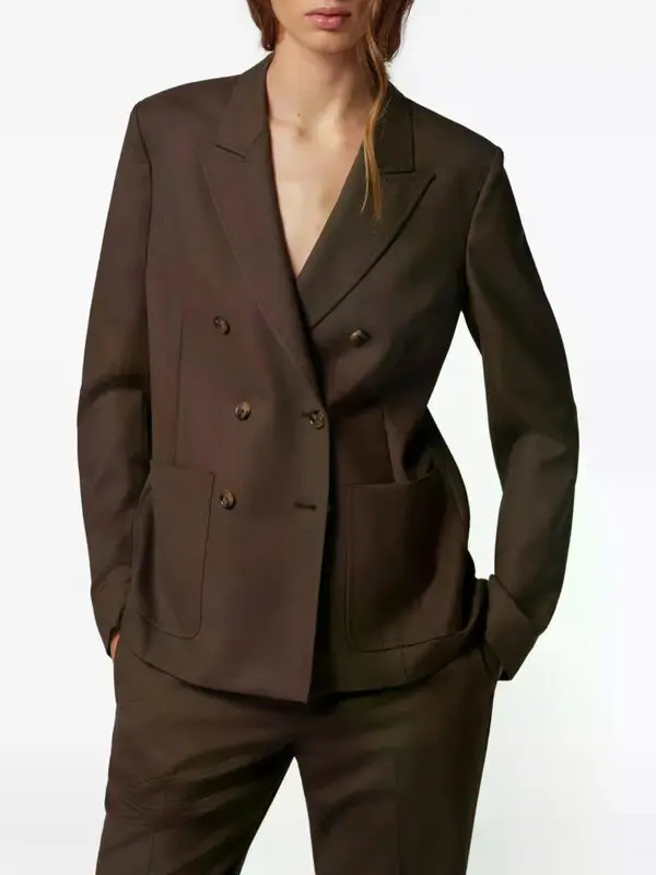 Paul Smith Double-breasted Patch Pocket Blazer
