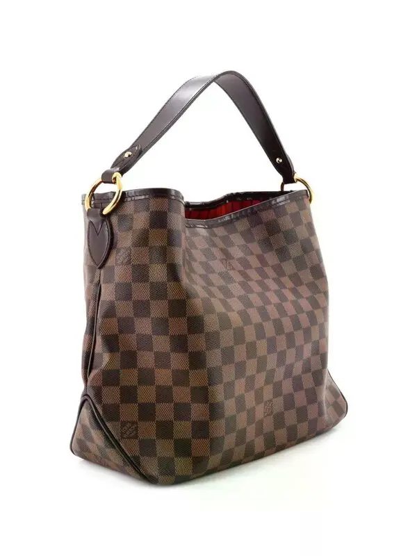 LOUIS VUITTON Damier Pm Hobo Bag - Brown